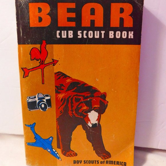 Cub Scout | Accents | Vintage Bear Cub Scout Book 969 | Poshmark
